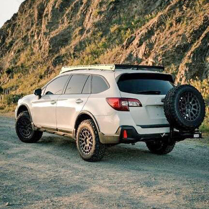 Rigid Armor SWING OUT Spare Tire Hitch Carrier - Subaru Outback 2000-2 ...